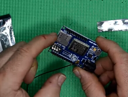 A6 GSM GPRS Module IPEX Interface Module Shield DC 5-9V Input for Arduino STM32 51 MCU SCM ...